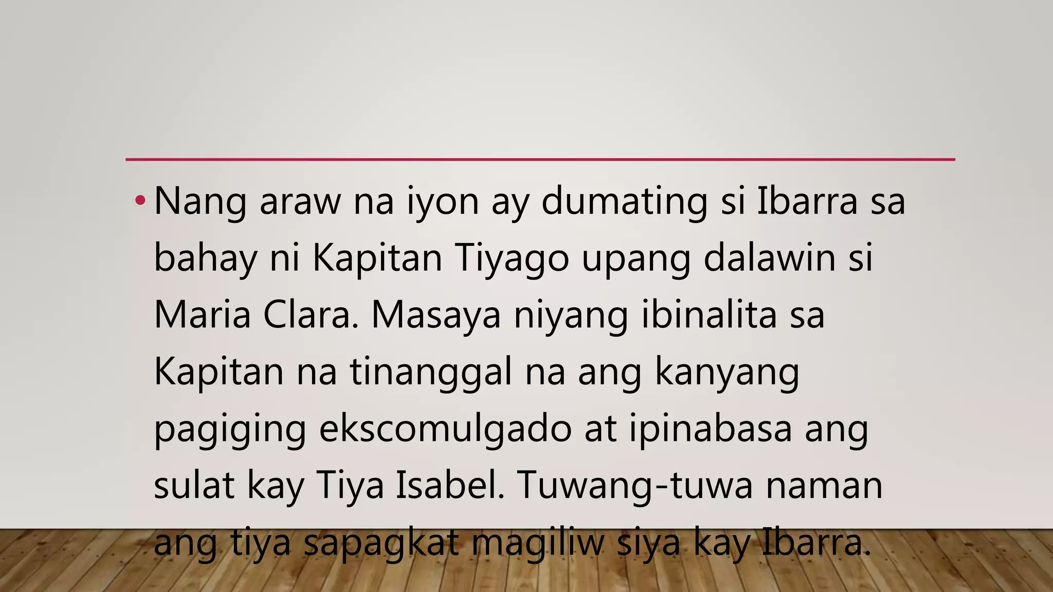Noli me tangere kabanata 48 | PPTX