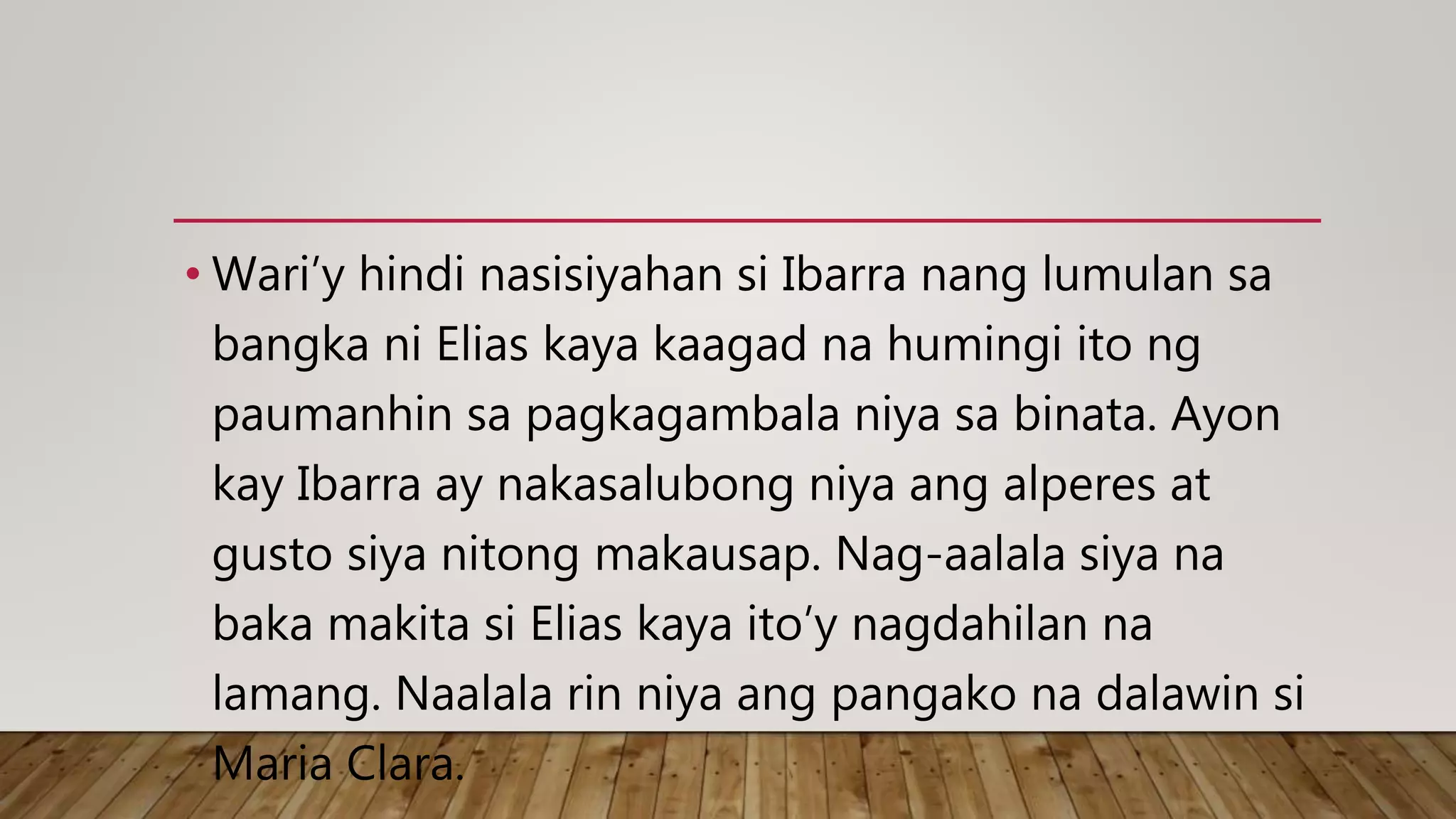 Noli me tangere kabanata 49 | PPTX