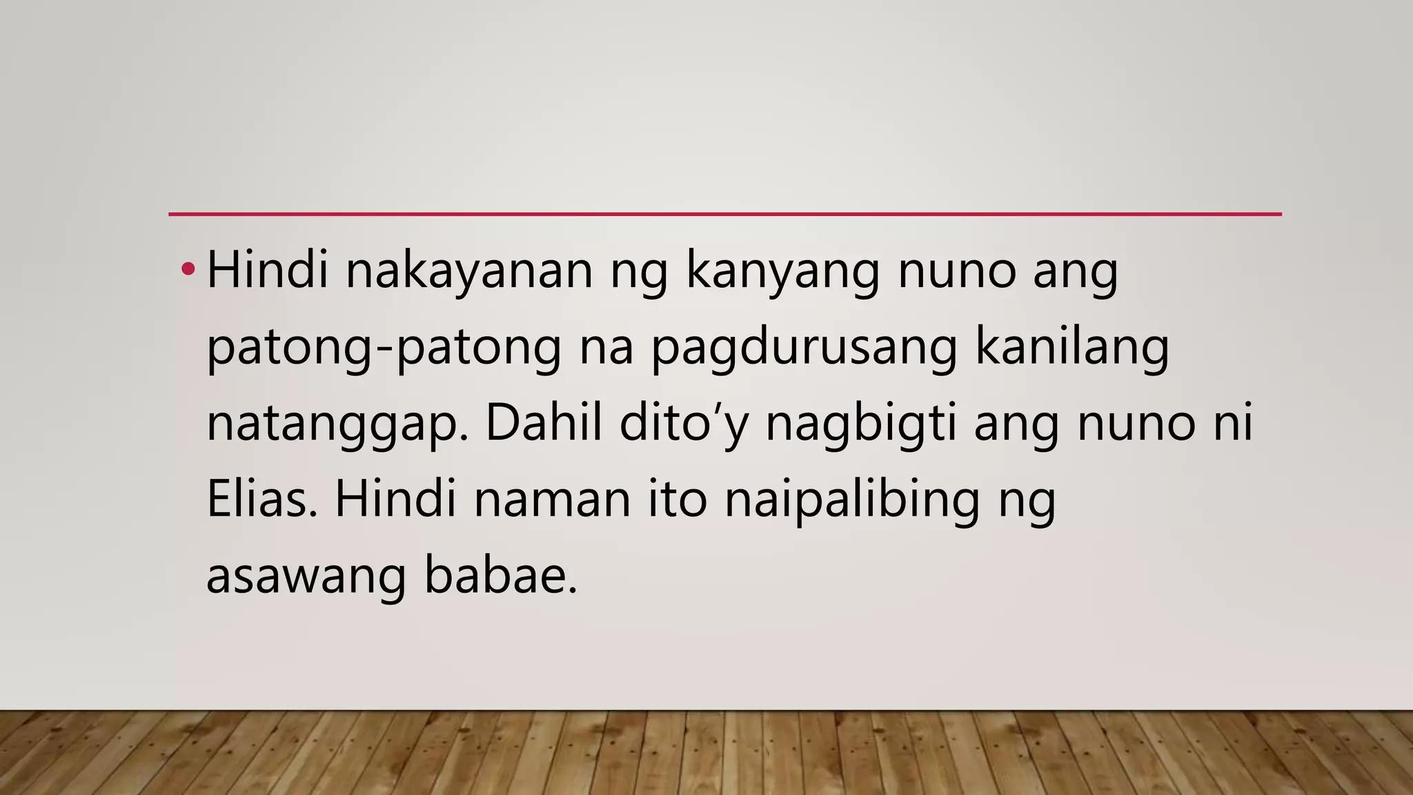 Noli me tangere kabanata 50 | PPTX