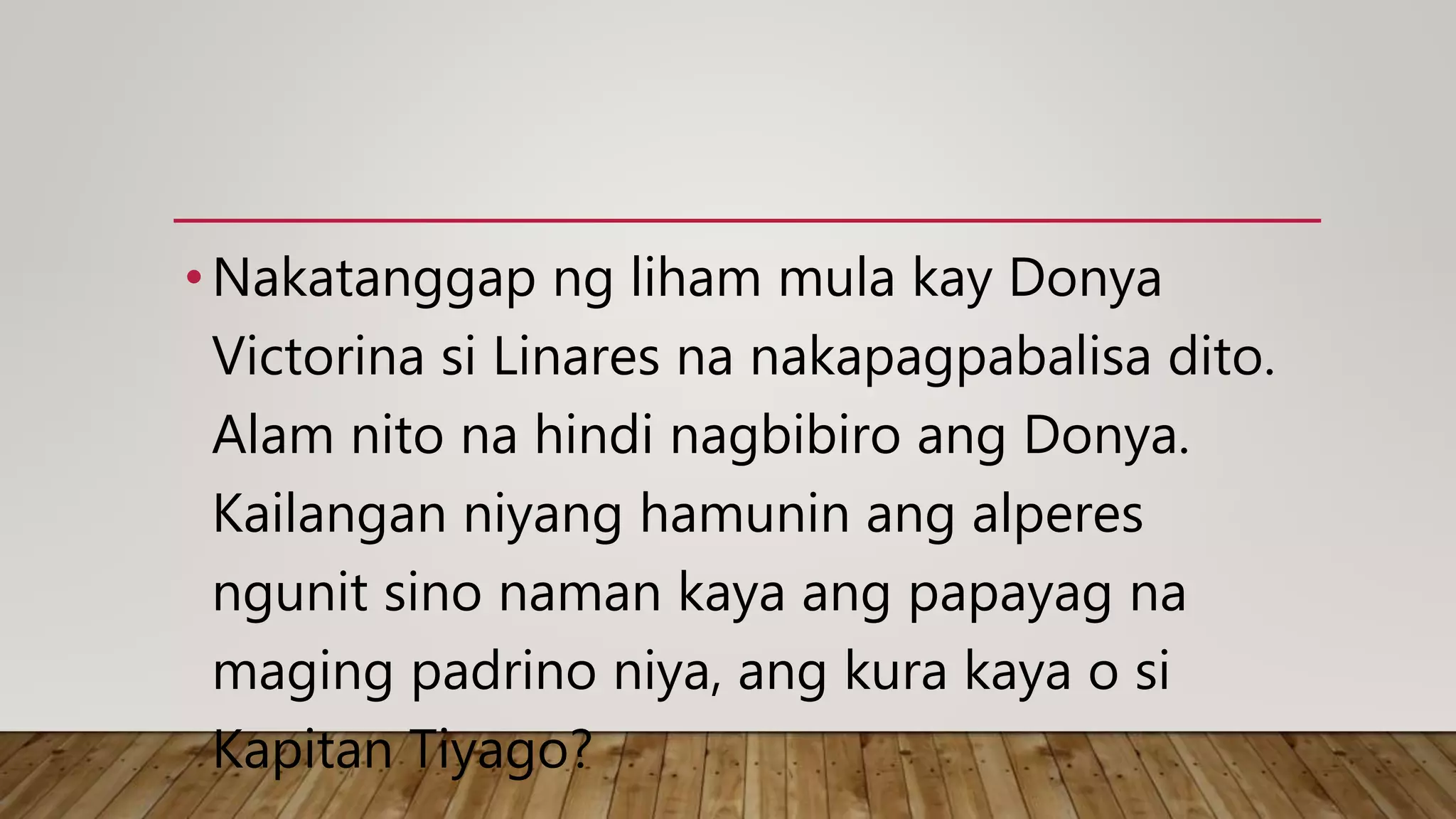 Noli me tangere kabanata 51 | PPTX