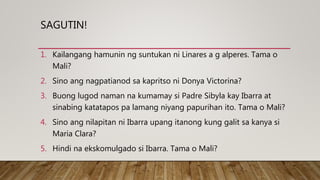 Noli me tangere kabanata 51 | PPTX