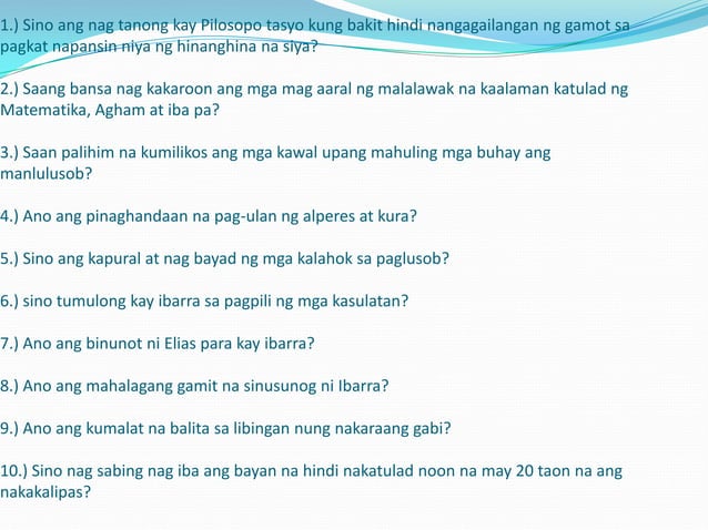 Noli me tangere kabanata 53 54 | PPTX