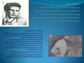 Noli me tangere kabanata 53 54 | PPTX