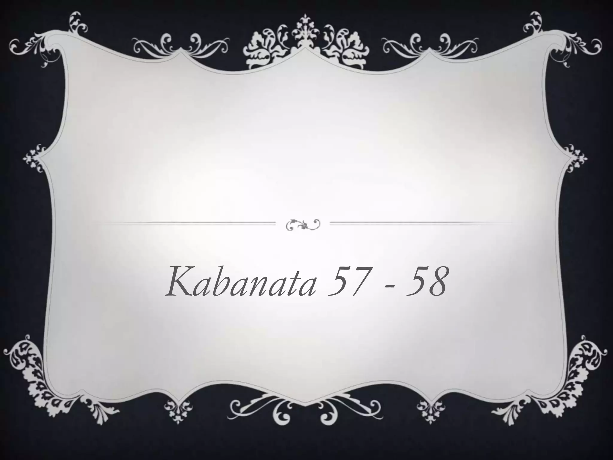 Noli me tangere kabanata 57 58 | PPTX