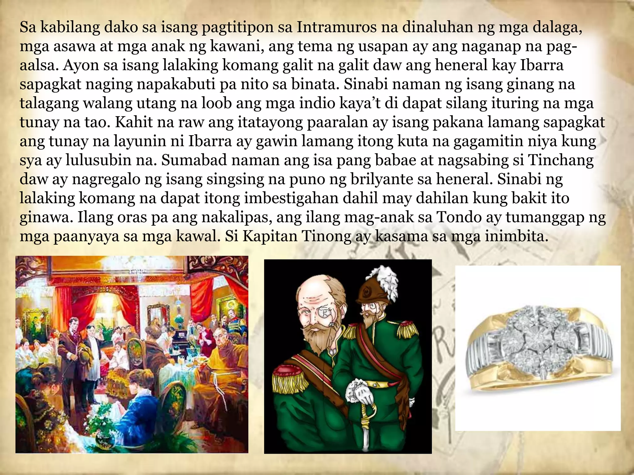 Noli me tangere kabanata 59 60 | PPTX