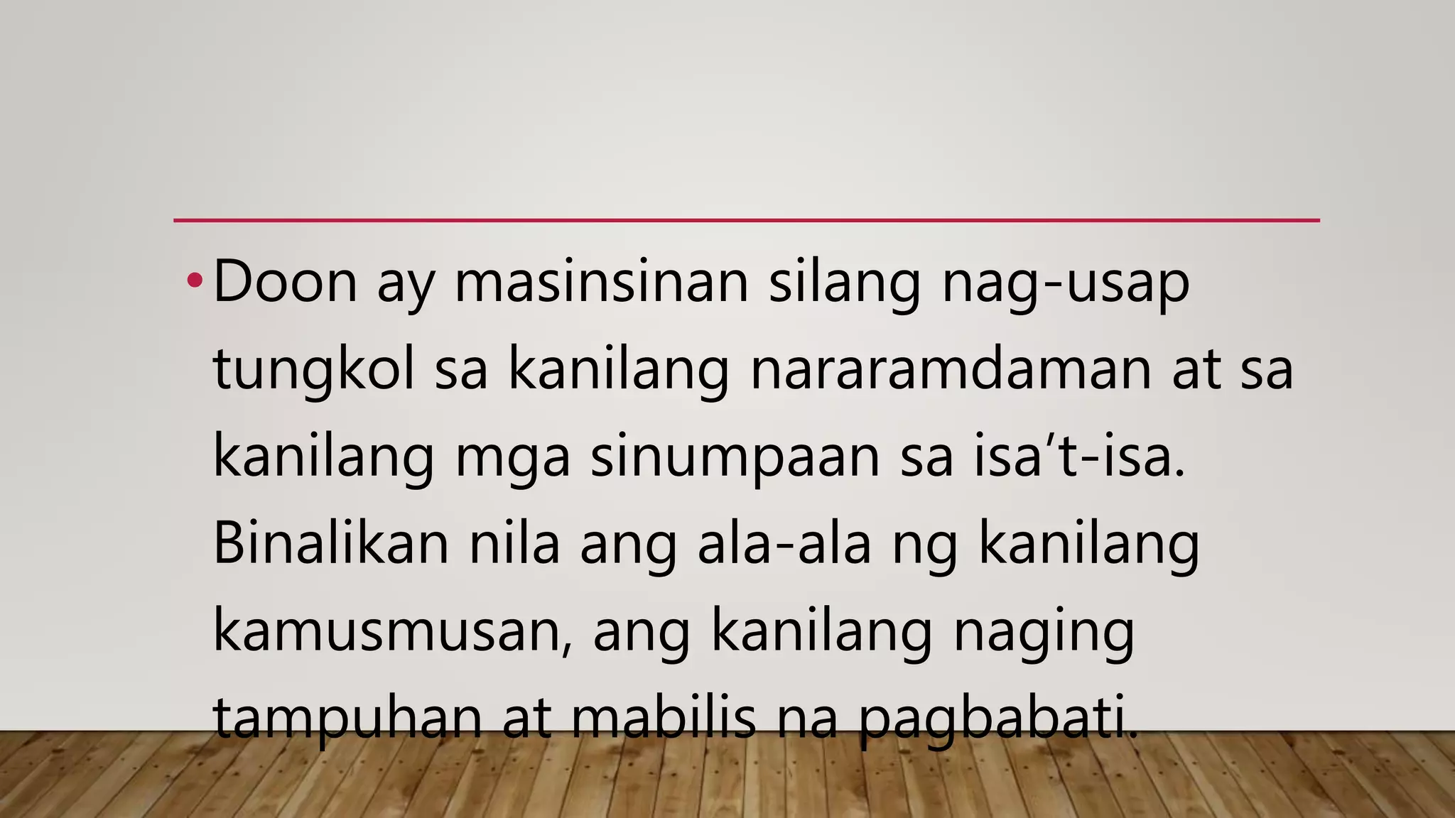 Noli me tangere kabanata 7 | PPTX