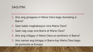 Noli me tangere kabanata 7 | PPTX