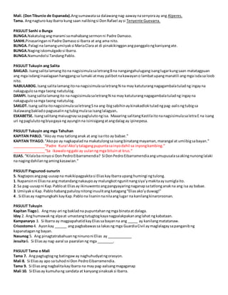 Noli me tangere maam jamera's outline | PDF