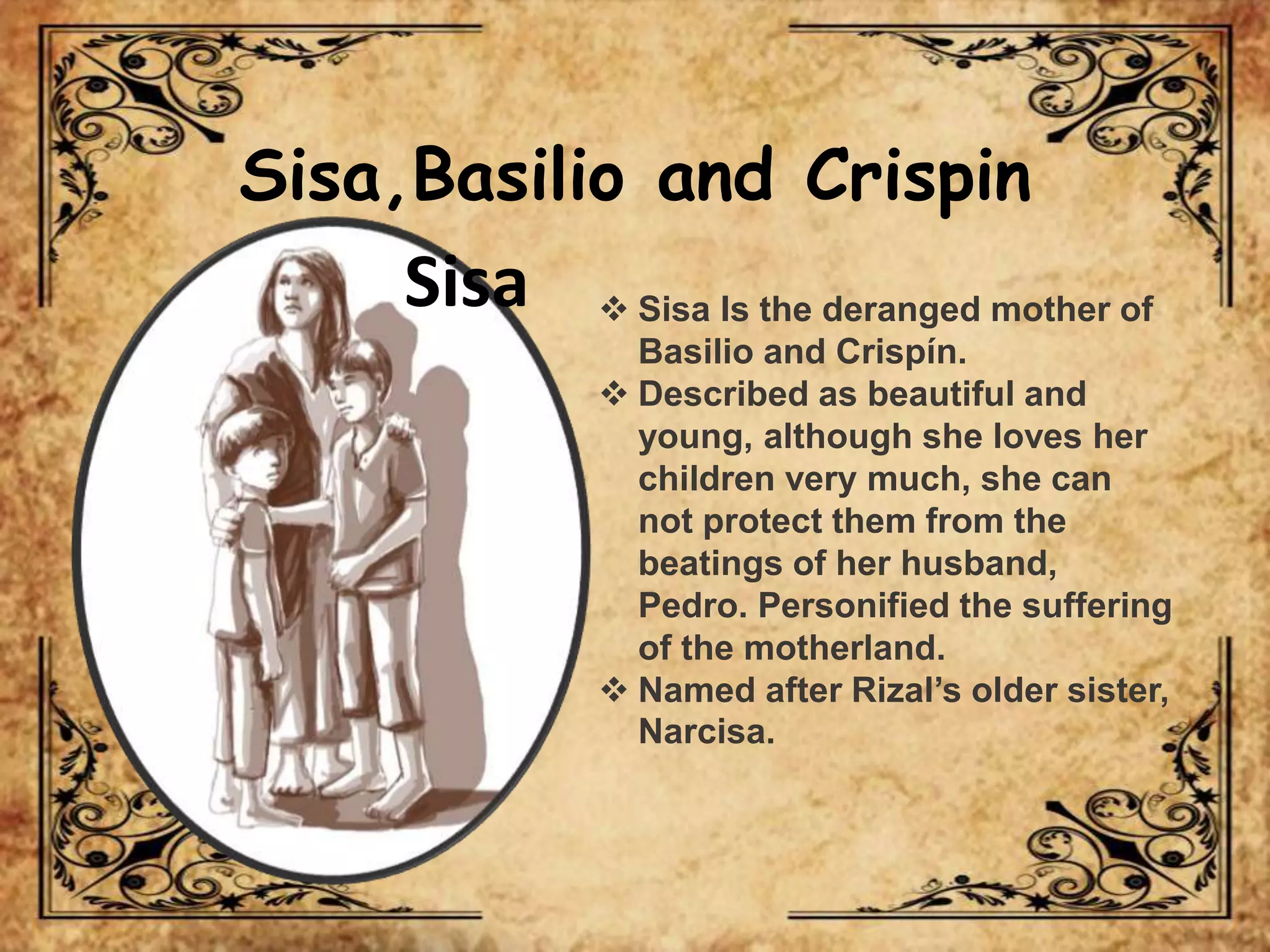 Noli me tangere characters | PPTX