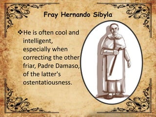 Noli me tangere characters | PPTX