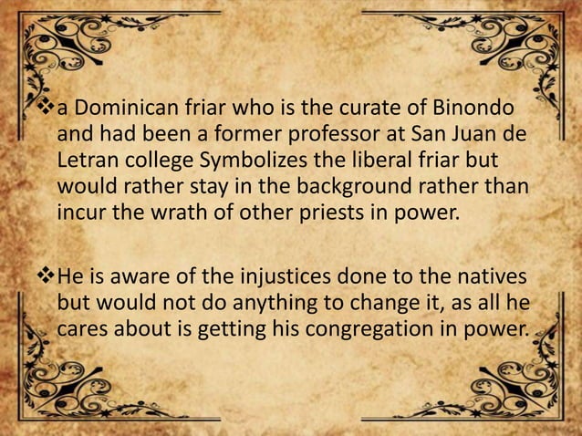 Noli me tangere characters | PPTX | Christianity | Religion & Spirituality