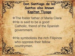 Noli me tangere characters | PPTX