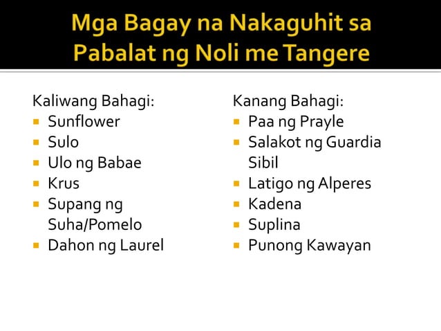 pabalat ng noli [short] | PPTX