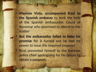 NOLI ME TANGERE - LIFE AND WORKS OF RIZAL | PPT