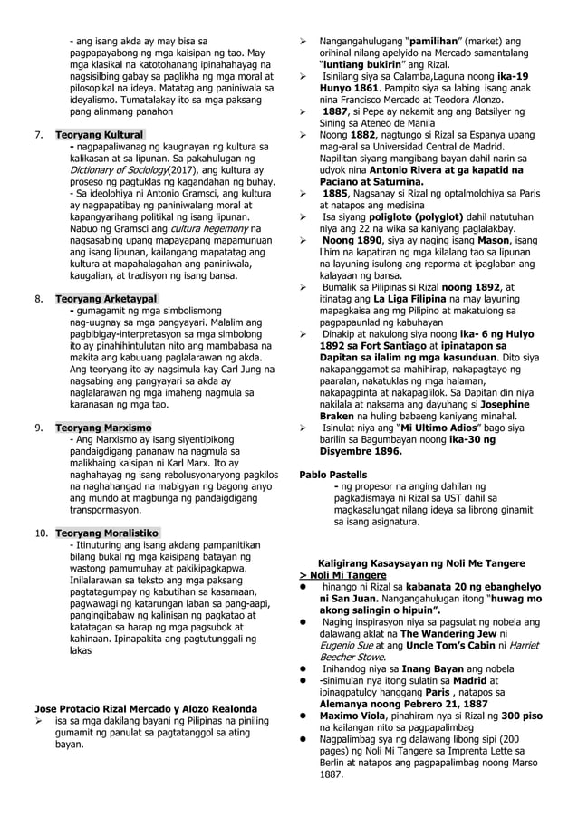 NOLI ME TANGERE (Buod at Pinaikling Bersyon) | PDF