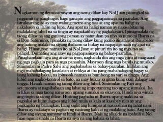 Noli Me Tangere Buod ng Kabanata 27-37 | PPTX