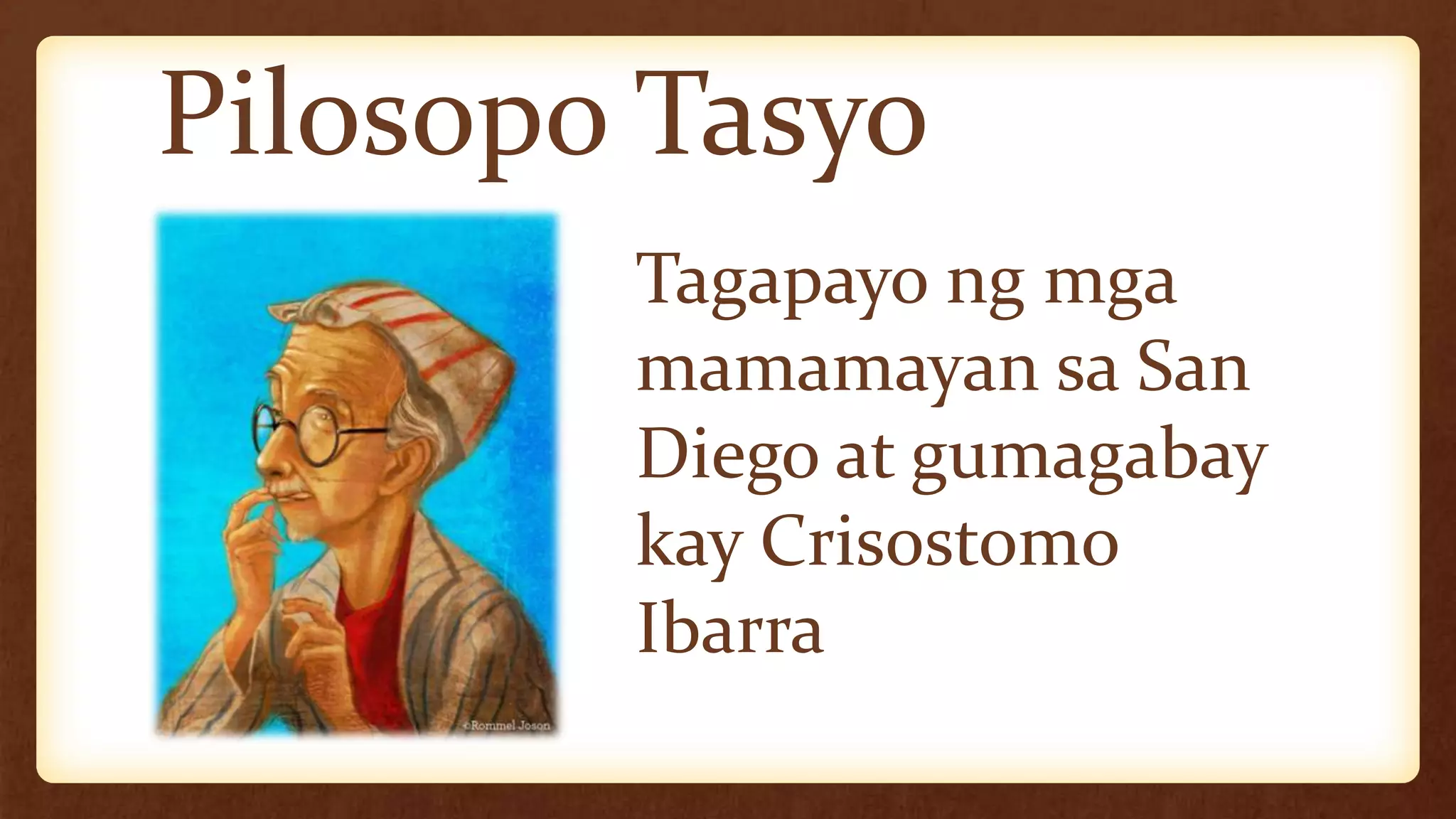 Mga Tauhan sa nobelang Noli me Tangere | PPTX