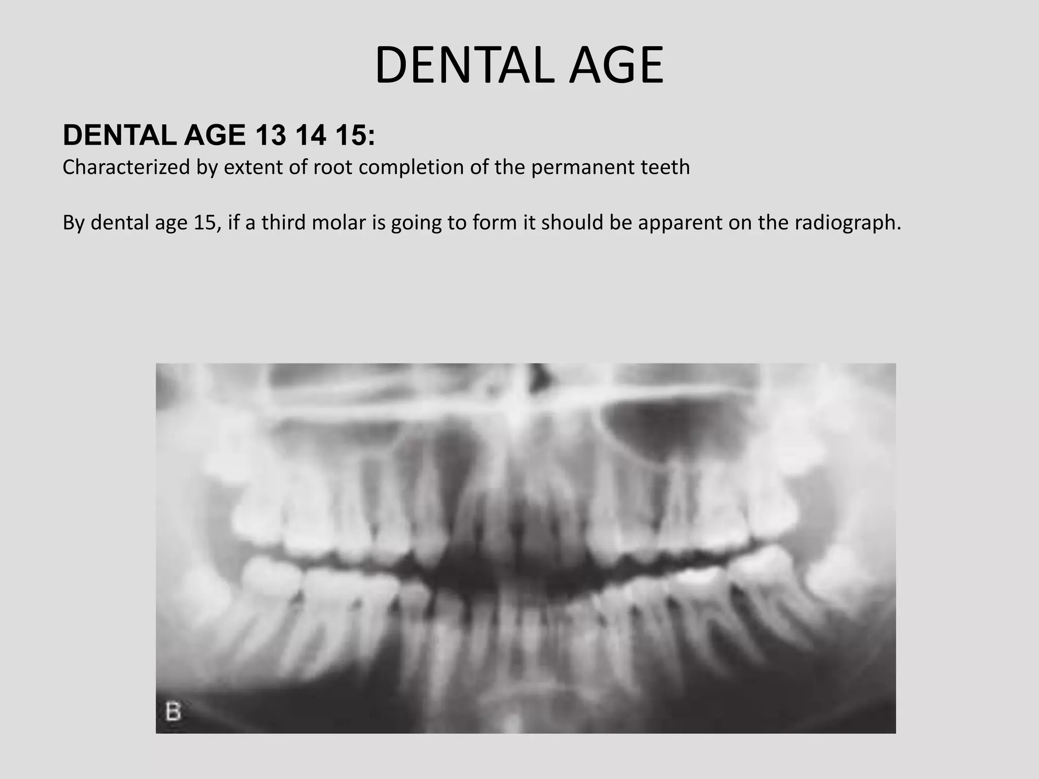 Nolla staging and Dental Age(Orthdontics) | PPTX