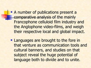 Nollywood into the limelight | PPT