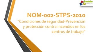 NOM-002-STPS | PPTX