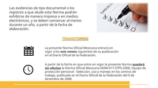 NOM-017-STPS-2024.pptx EQUIPO DE PROTECCION PERSONAL | PPTX