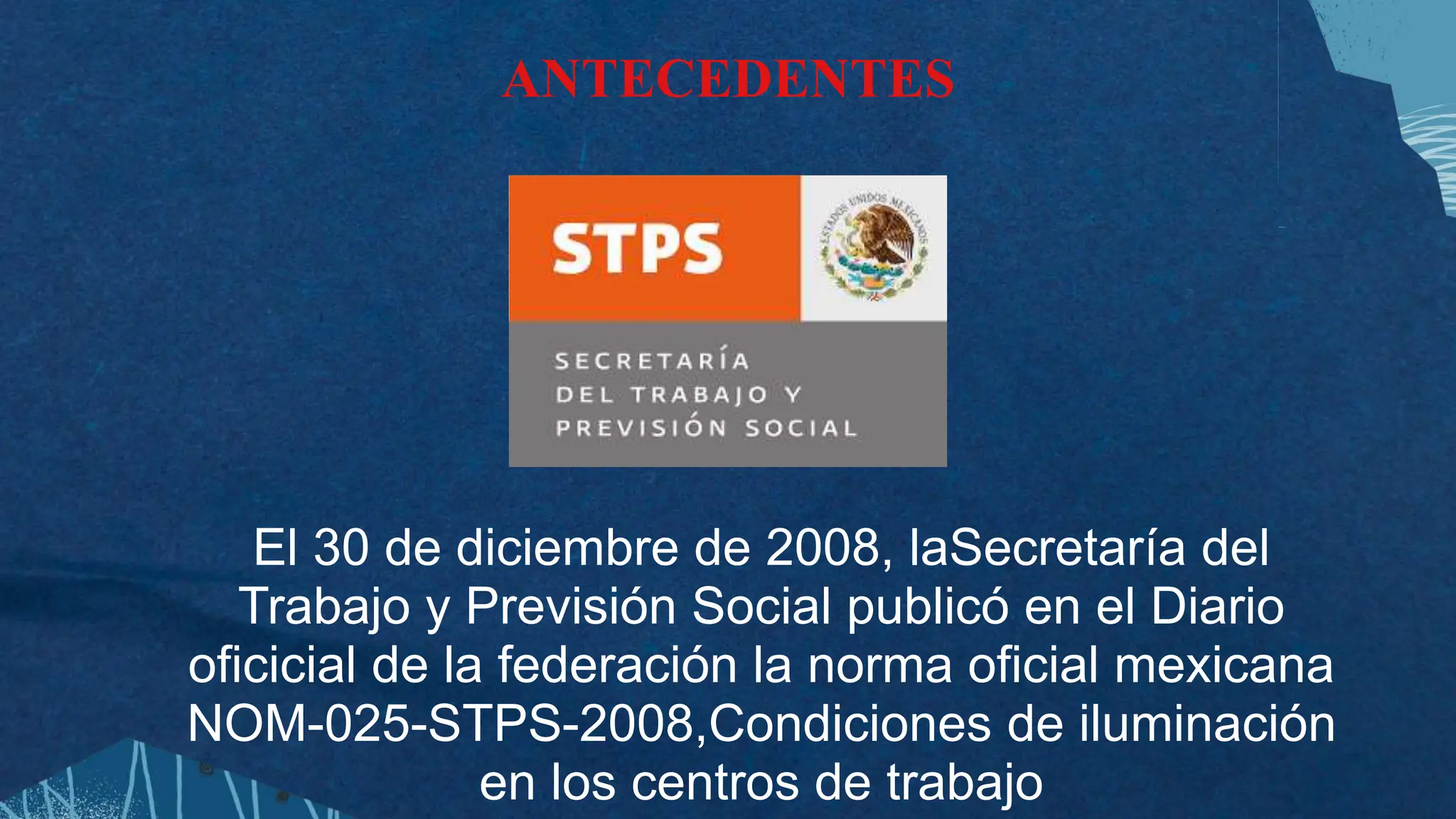 NOM-025-STPS-2008.pptx norma oficial mexicana | PPTX