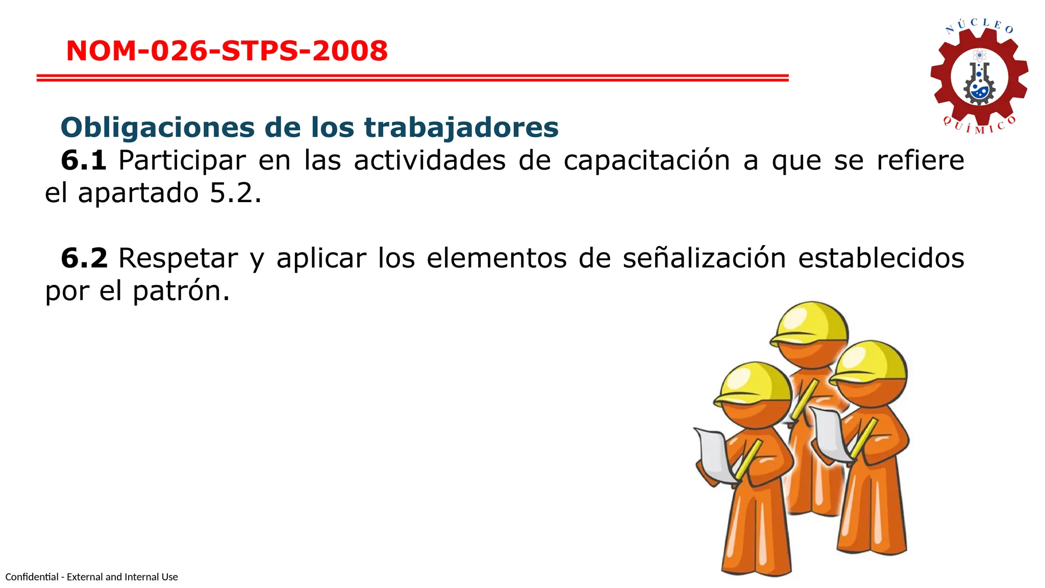 NOM-026-STPS-2008, Colores y señales de seguridad e.pptx