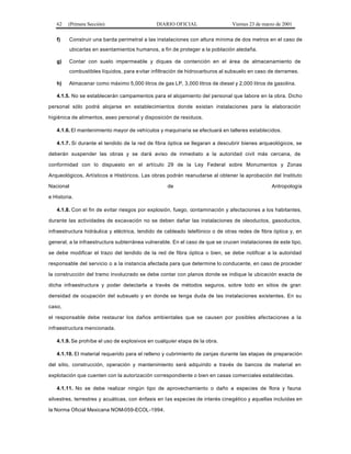 Nom 130-ecol-2000 | PDF