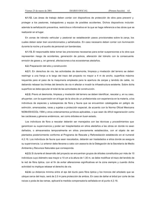 Nom 130-ecol-2000 | PDF