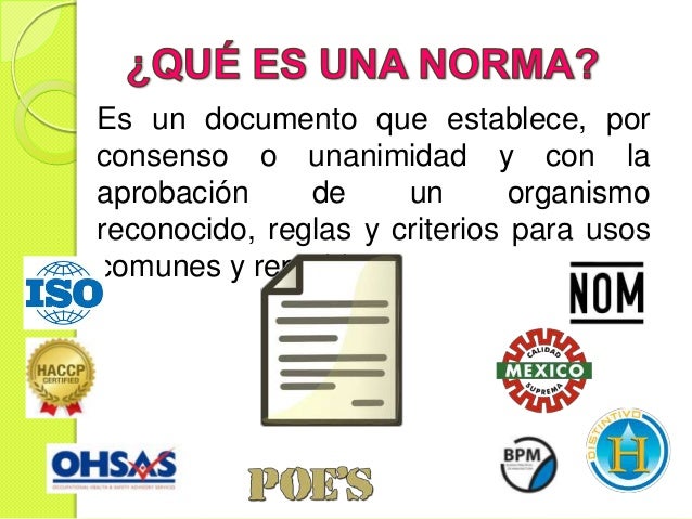 Normas Oficiales Mexicanas