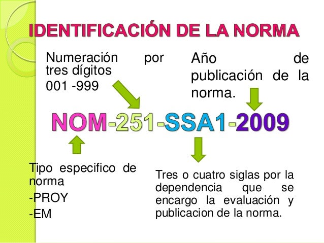 Normas Oficiales Mexicanas