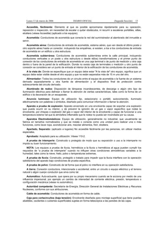 Norma Oficial Mexicana para Electricidad Nom001 sede-2005 | PDF