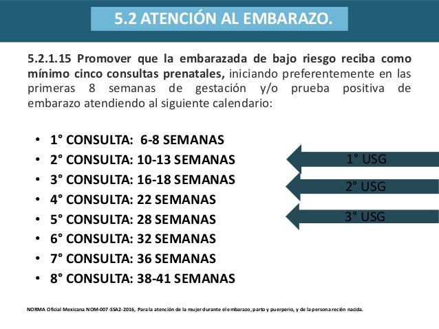 NORMA Oficial Mexicana NOM-007-SSA2-2016, Para la atención de la muje…