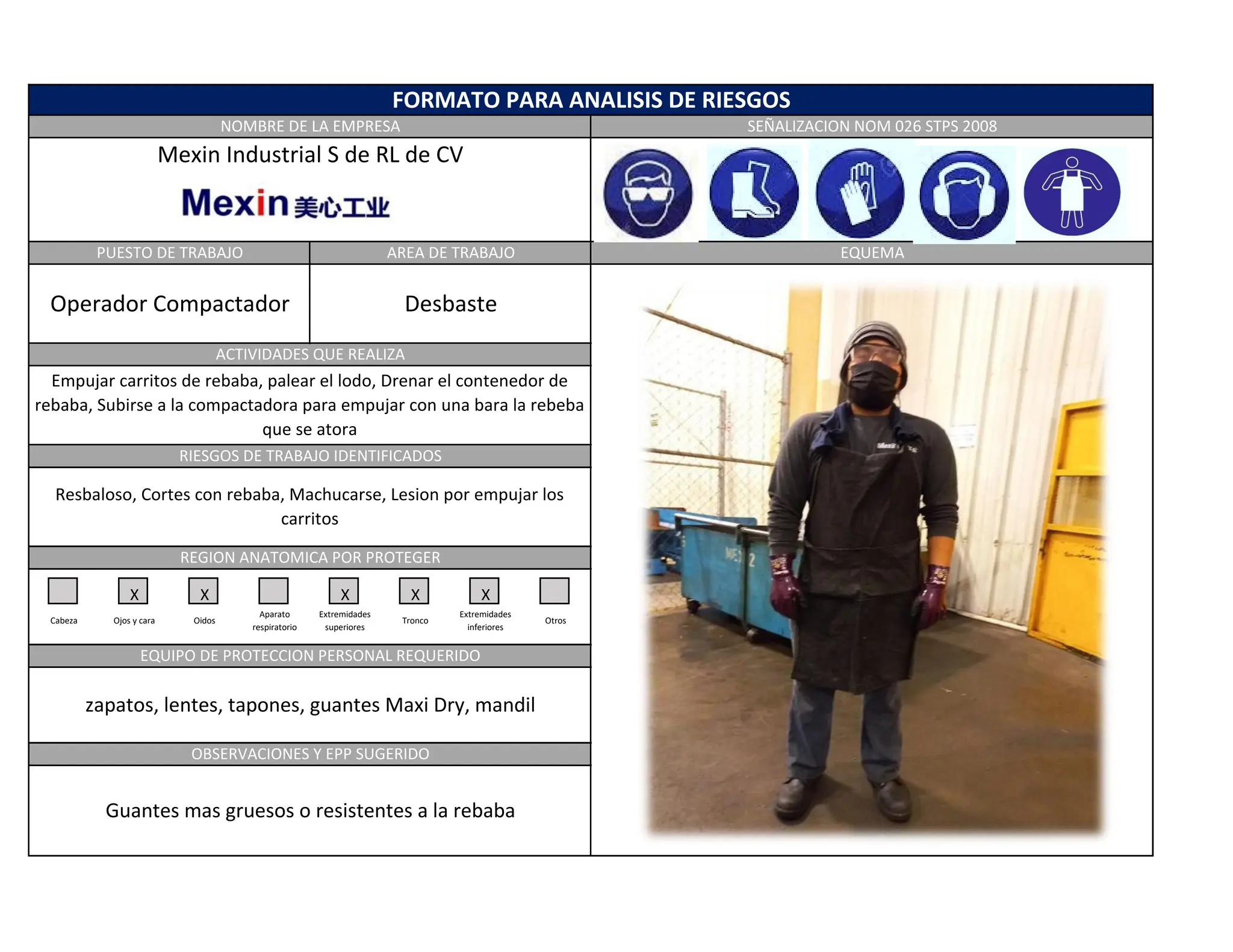 NOM 017 STPS 2008 Estudio y Analisis de EPP.pdf
