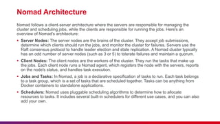 Nomad by HashiCorp Presentation (DevOps) | PPTX | Cloud Computing | Internet