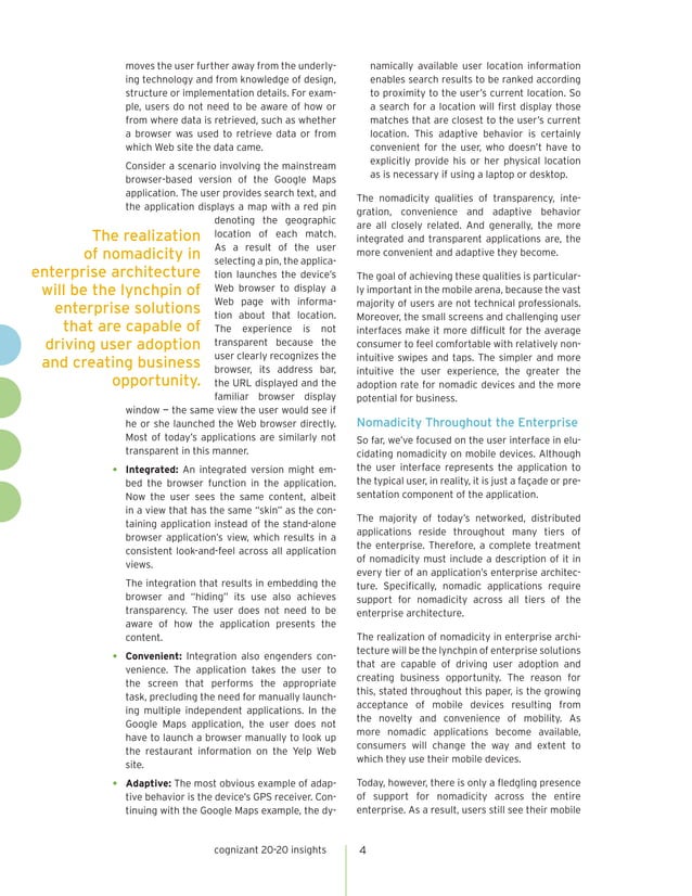 Nomadic Computing with Mobile Devices | PDF