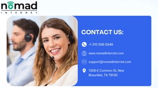 Nomad Internet Overview Unlocking Connectivity Anywhere | PPT