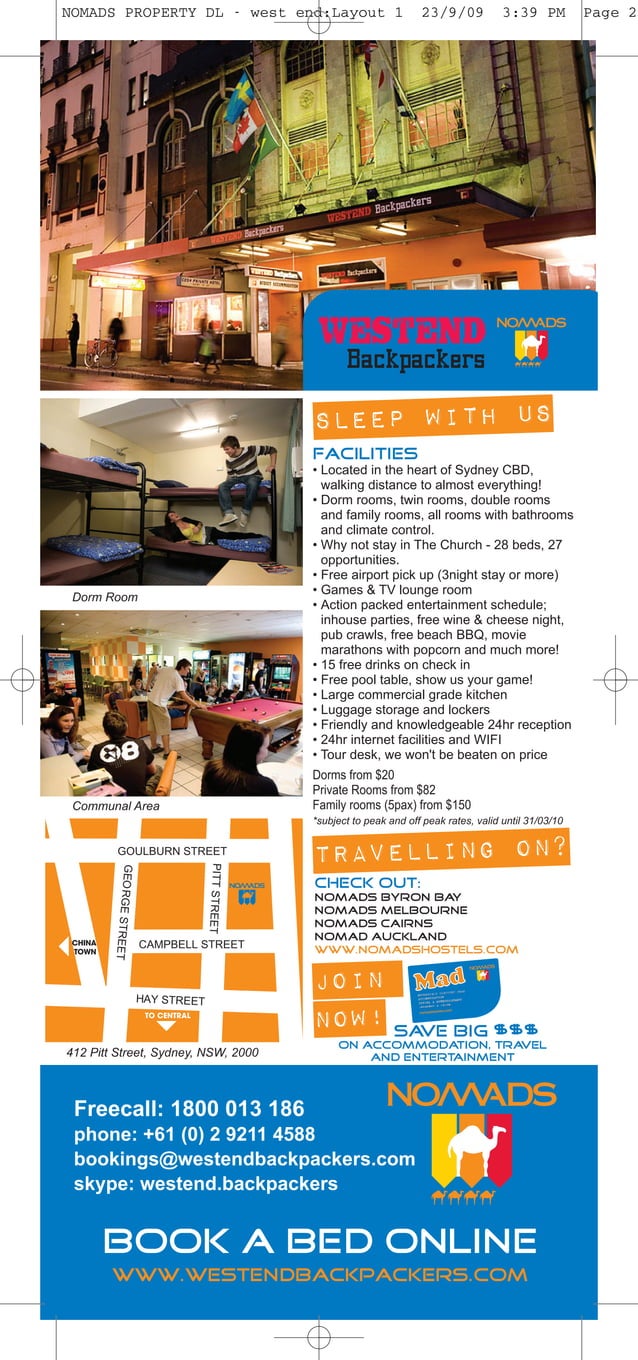 Brochuer Nomads Westend | PDF