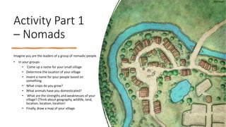 Nomads to Villagers Group Activity.pptx