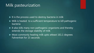 Microbiology of Milk | PPTX
