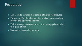 Microbiology of Milk | PPTX