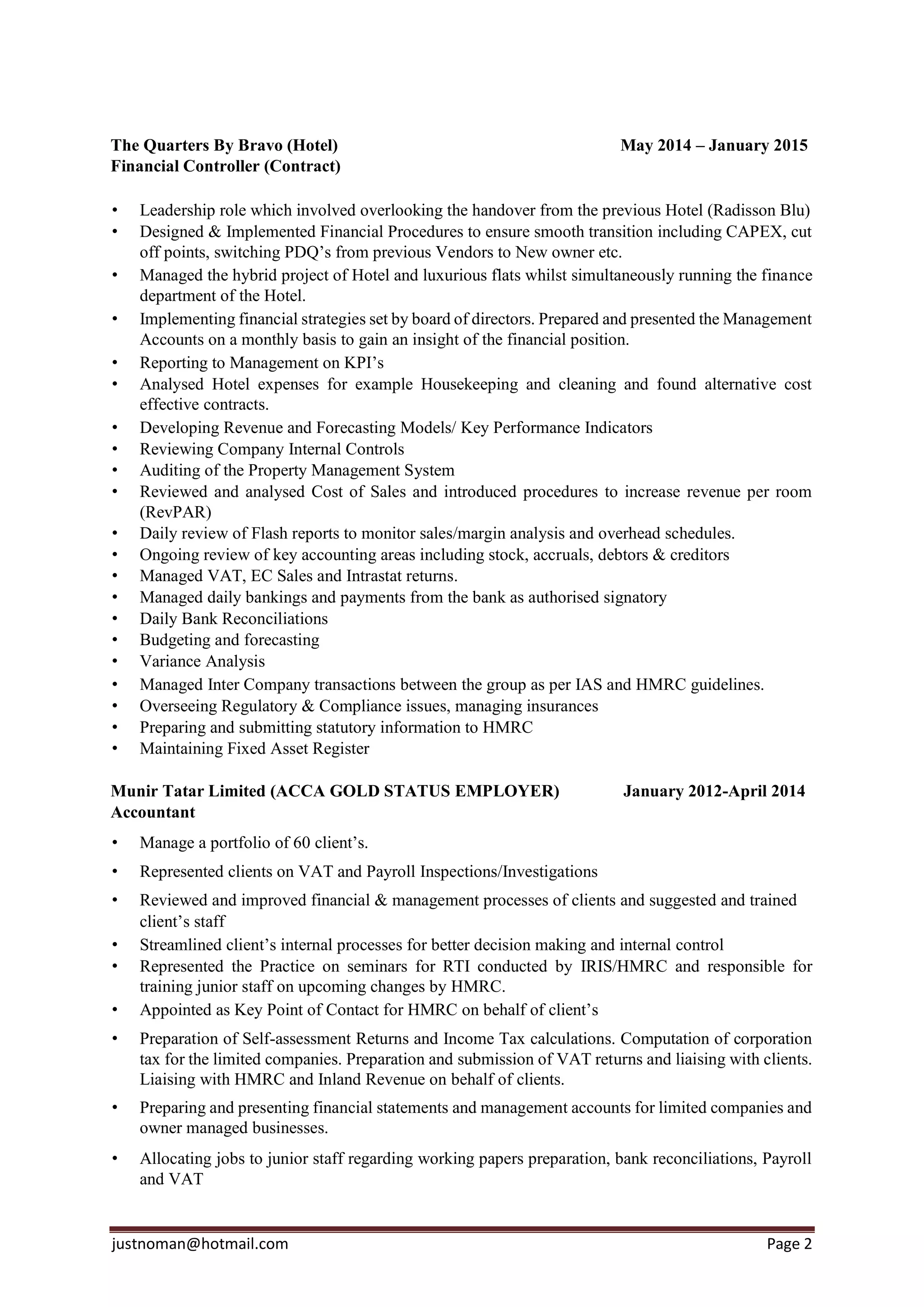 Noman cv | PDF