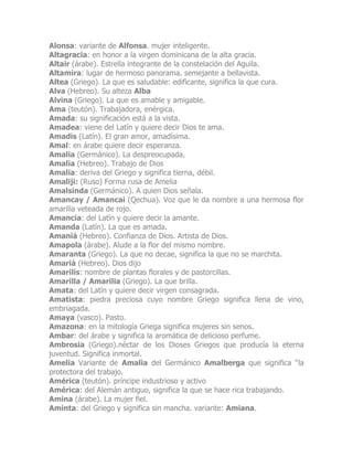Nombres para un bautismo de emergencia | PDF