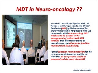 Neurooncology MDT | PDF