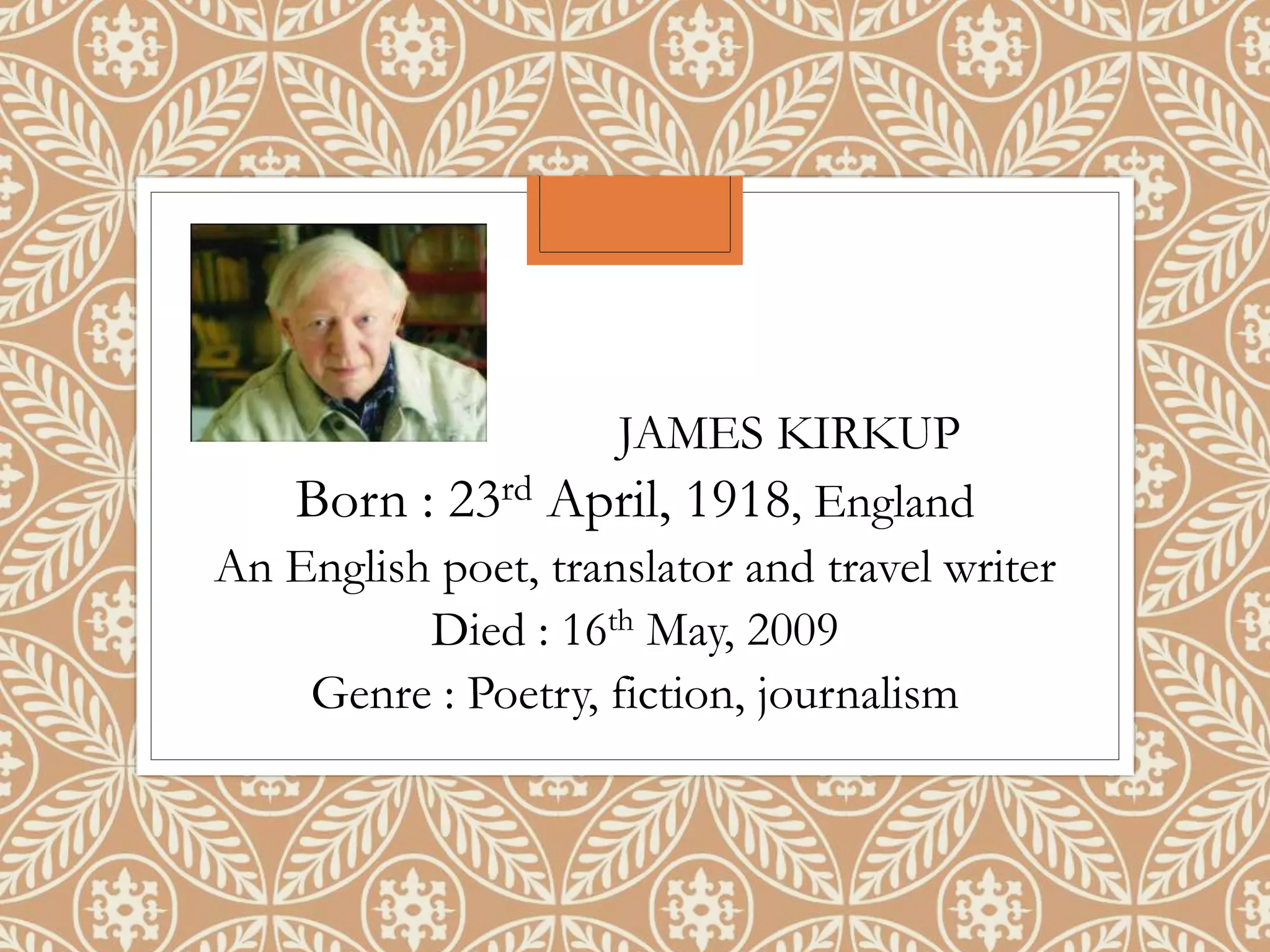 No men are foreign | PPTX