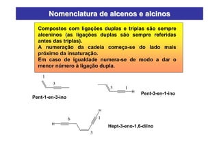 Nomenclatura de compostos orgânicos. ensino médio | PDF