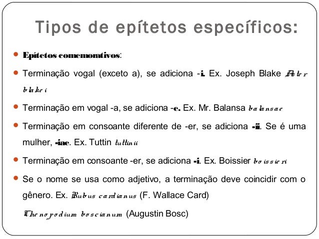 Nomenclatura botânica