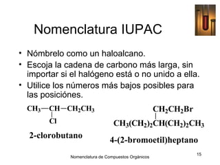 Nomenclatura Orgánica | PPT