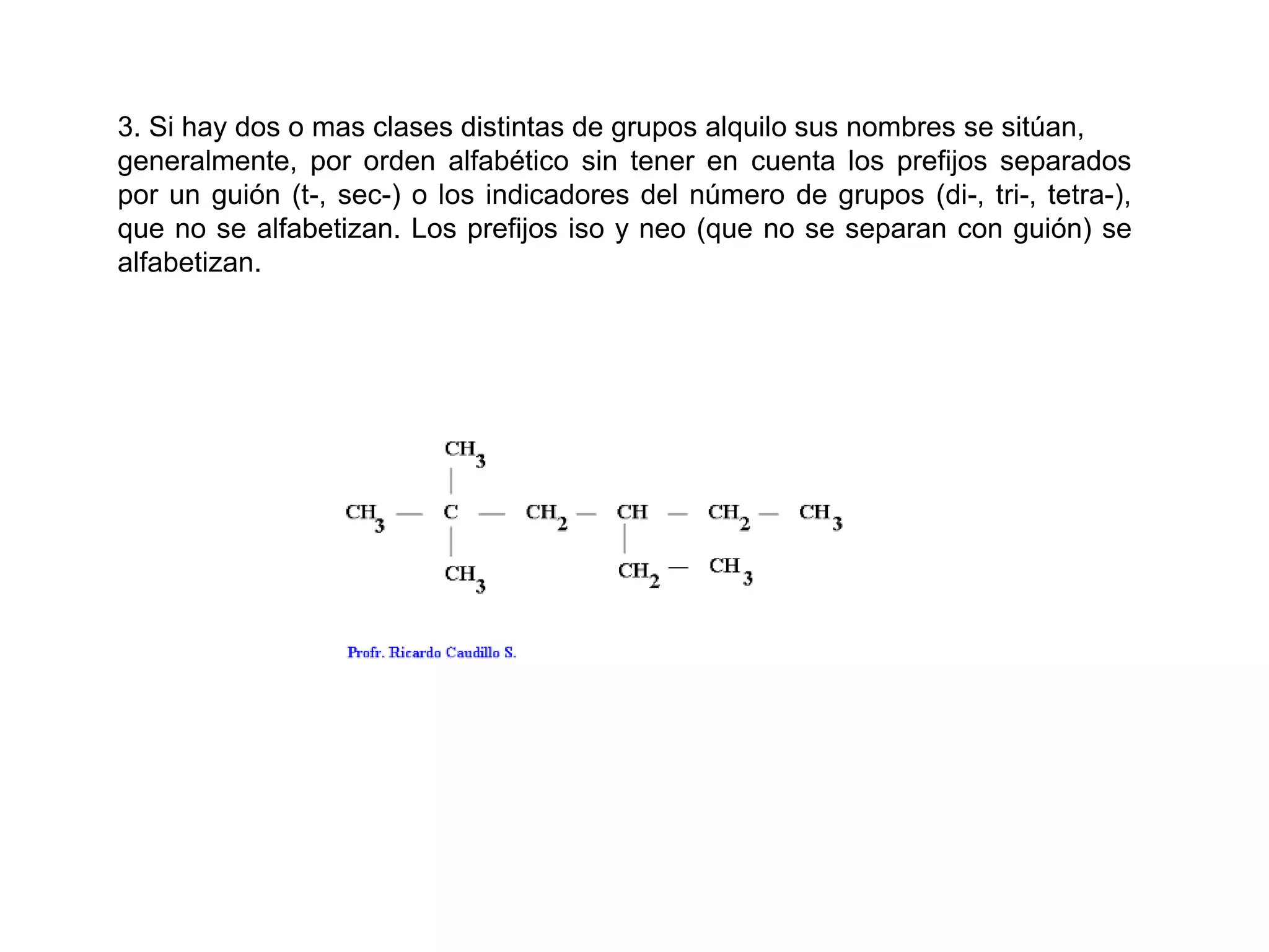 Nomenclatura de alcanos- Soriano-One | PPSX
