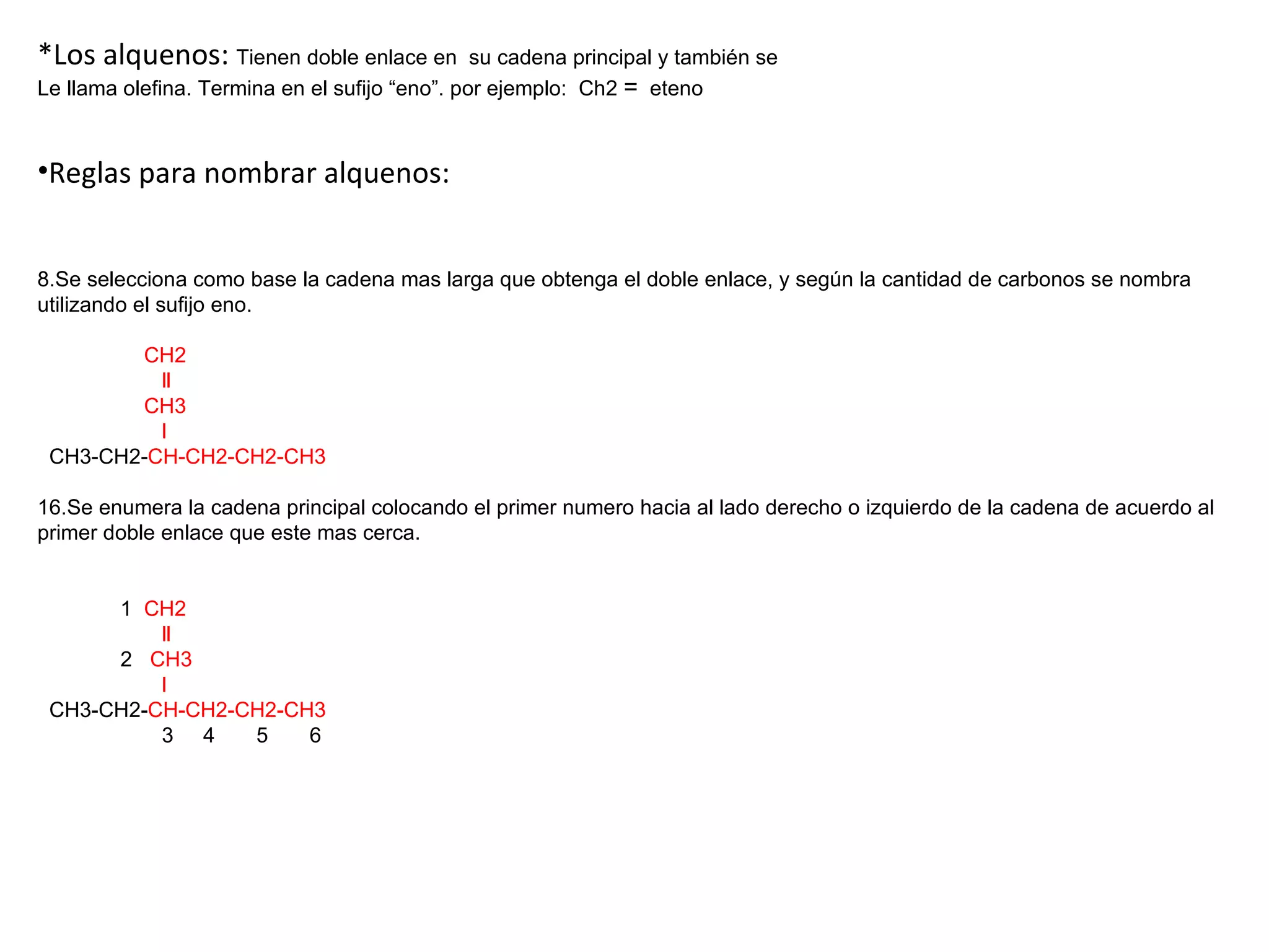 Nomenclatura De Alquenos Y Alquinos | PPT